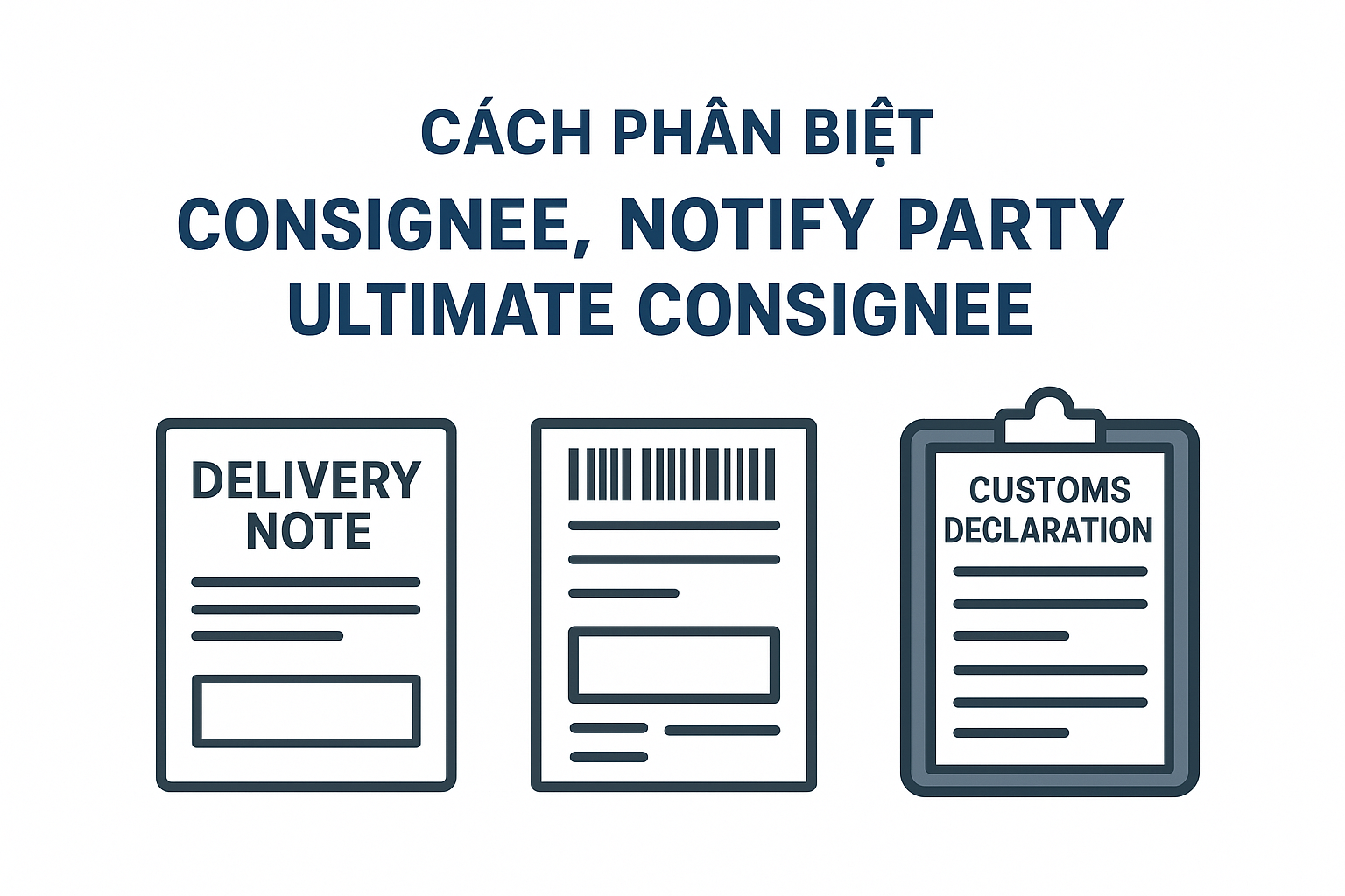 Cách phân biệt CONSIGNEE, NOTIFY PARTY và ULTIMATE CONSIGNEE trong tờ ...